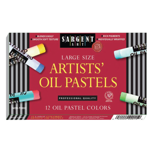 Pastel Aceite 12 Colores Jumbo – Gran Morrison