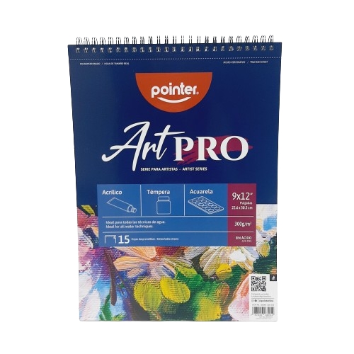 Libreta Para Artistas Acrilico, Tempera Y Acuarela Acid Free 300G/M2 ...
