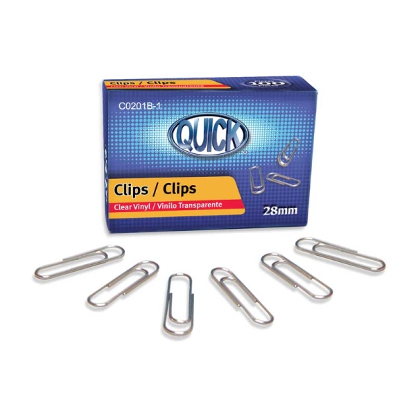 Clip Metal Pqte. 100 Pcs. 28 Mm – Gran Morrison