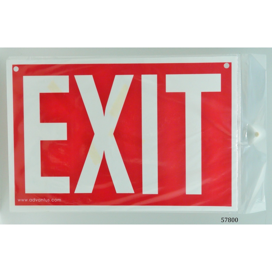 Letrero Exit 12X8″ – Gran Morrison