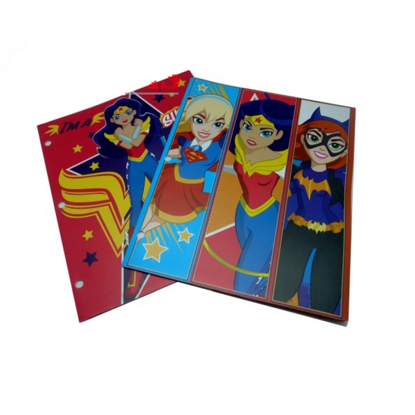 Cartapacio Plástico 2 Bolsillo Super Heroes Surtido – Gran Morrison