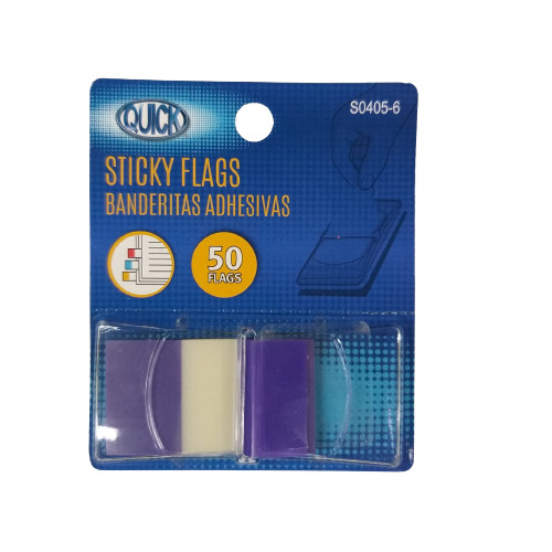 Banderita Adhesivo Morado – Gran Morrison