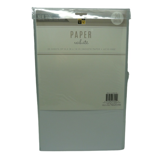 Pad Papel 8.5X14 Blanco Paquete 20 – Gran Morrison