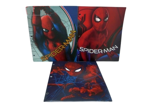 Cartapacio Spiderman Plastico 2 Bolsillo – Gran Morrison