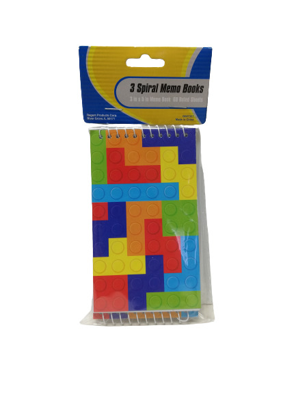 Libreta Espiral Lego Paquete 3 – Gran Morrison