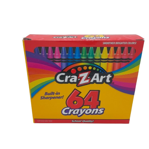 Crayones Cra-Z-Art Con Sacapunta 64 Colores – Gran Morrison