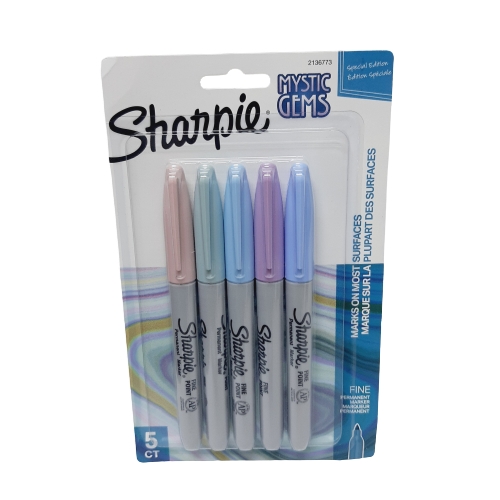 Marcador Sharpie Color Permanente P. Fina Paq.5 – Gran Morrison