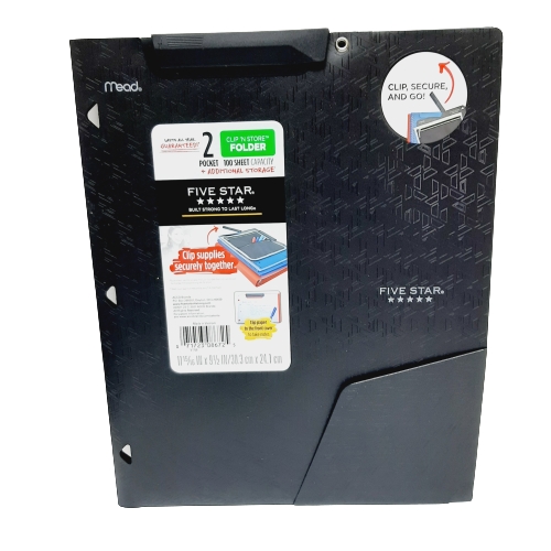 Cartapacio Negro Con Gancho – Gran Morrison