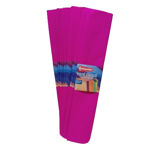 Papel Crespon Magenta C/U 80-05Magenta 50X200Cm – Gran Morrison