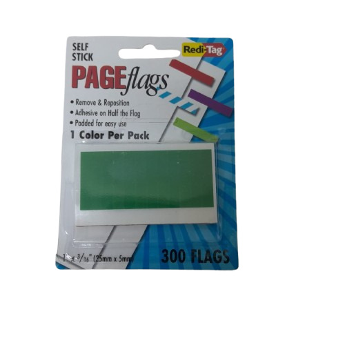 Banderita Verde Adhesiva Pqt.300 – Gran Morrison