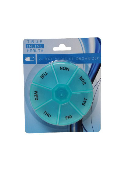 Organizador Pastilla Semanal Redondo – Gran Morrison