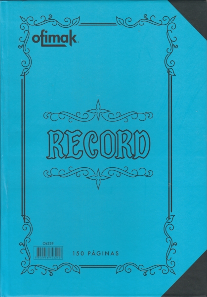 Libro Record 150 páginas – Gran Morrison