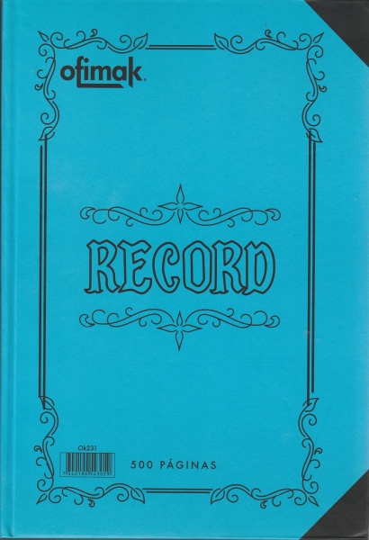 Libro Record 500 páginas – Gran Morrison