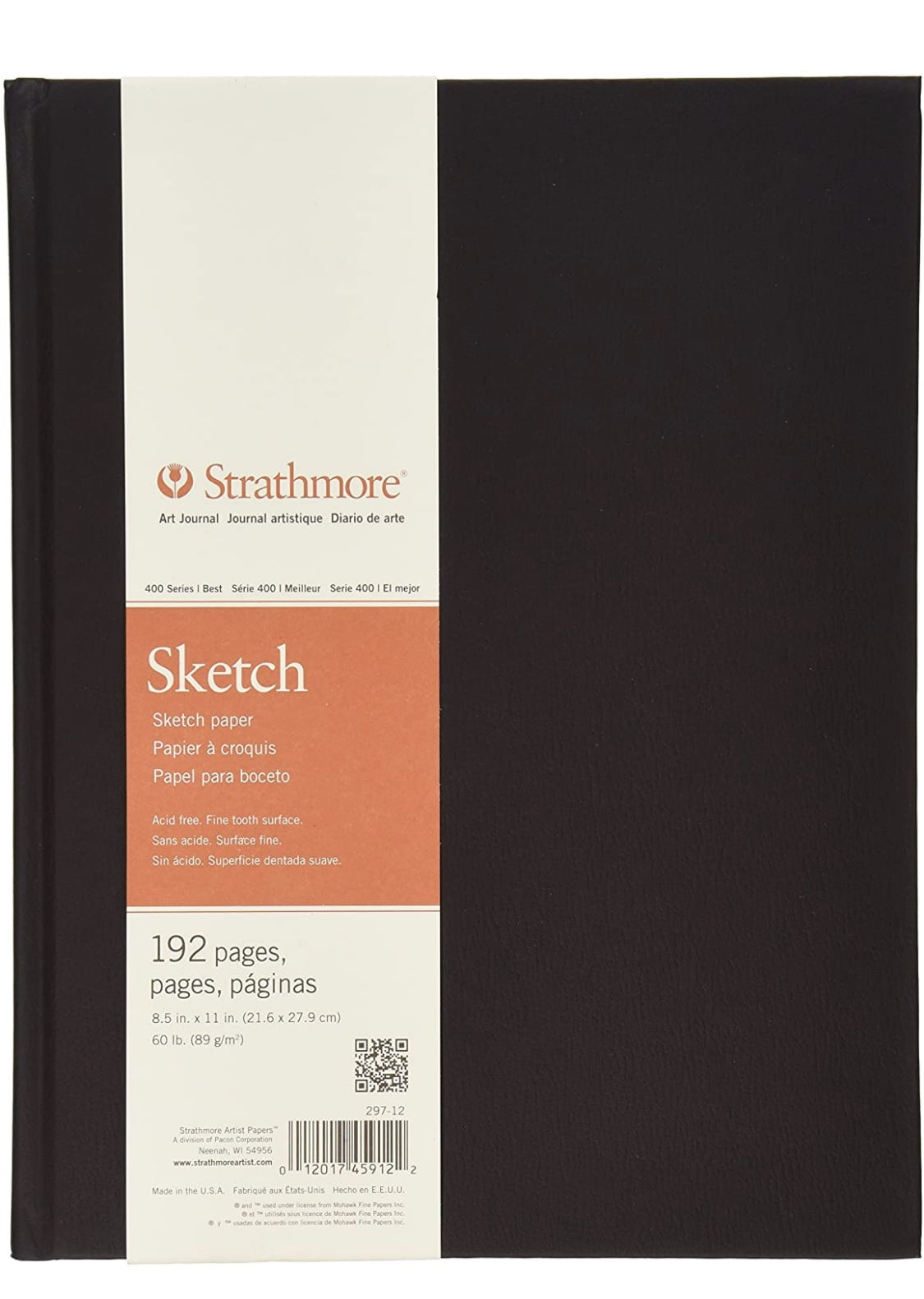 Sketch Hard Bound Pad Dibujo Serie 400 8.5X11.5“ – Gran Morrison